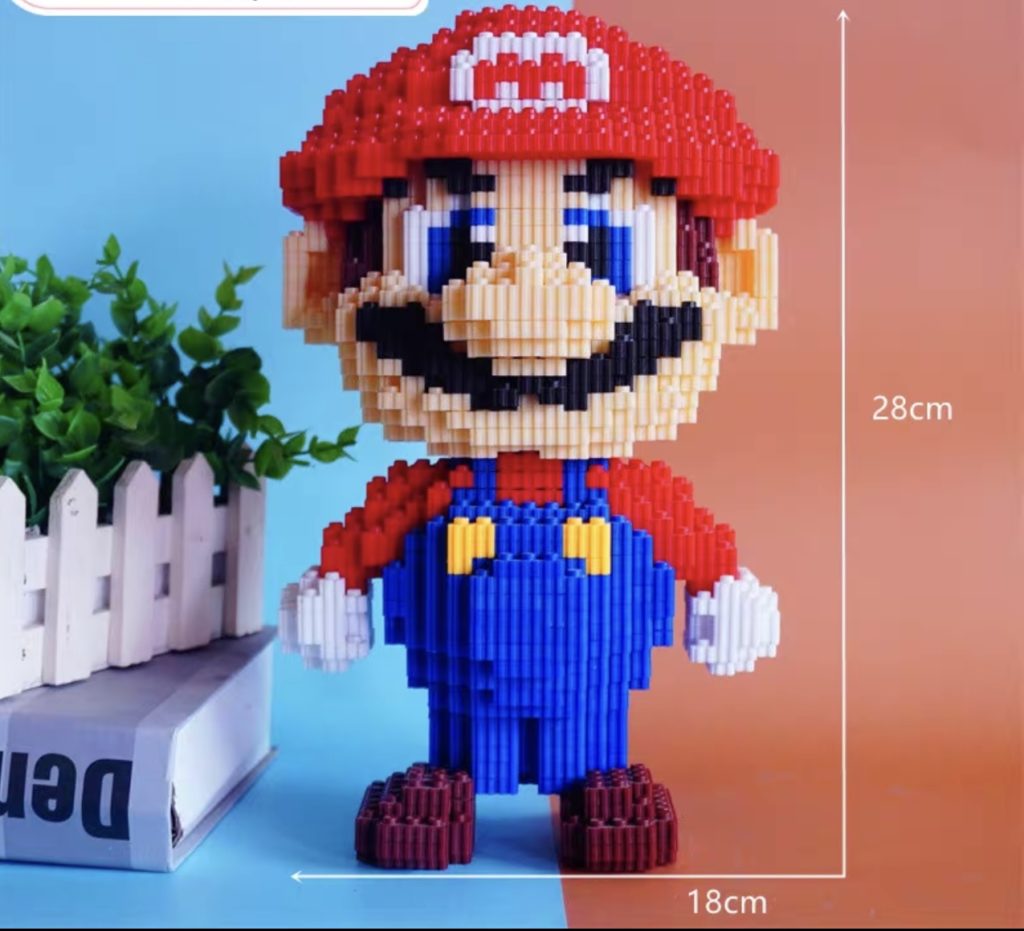 Mario Diy Micro Building Blocks Toy – Bee Special